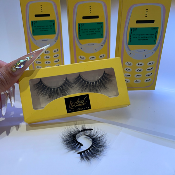 “Preppy” Mink Eyelashes – Hearts Pure Cosmetics